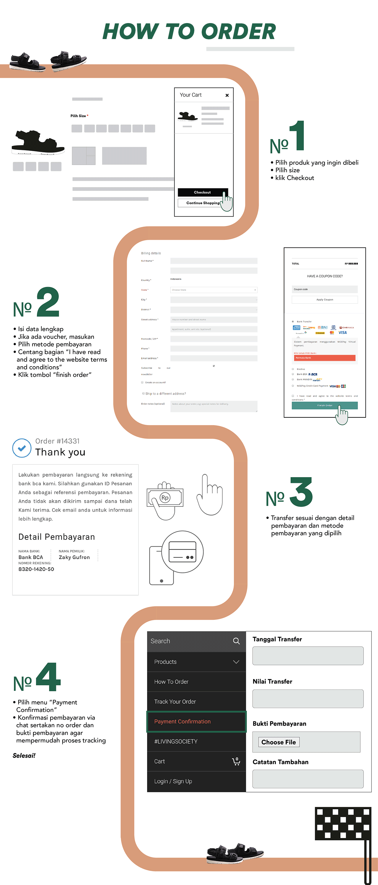 How To Order – Hi Jack Sandals