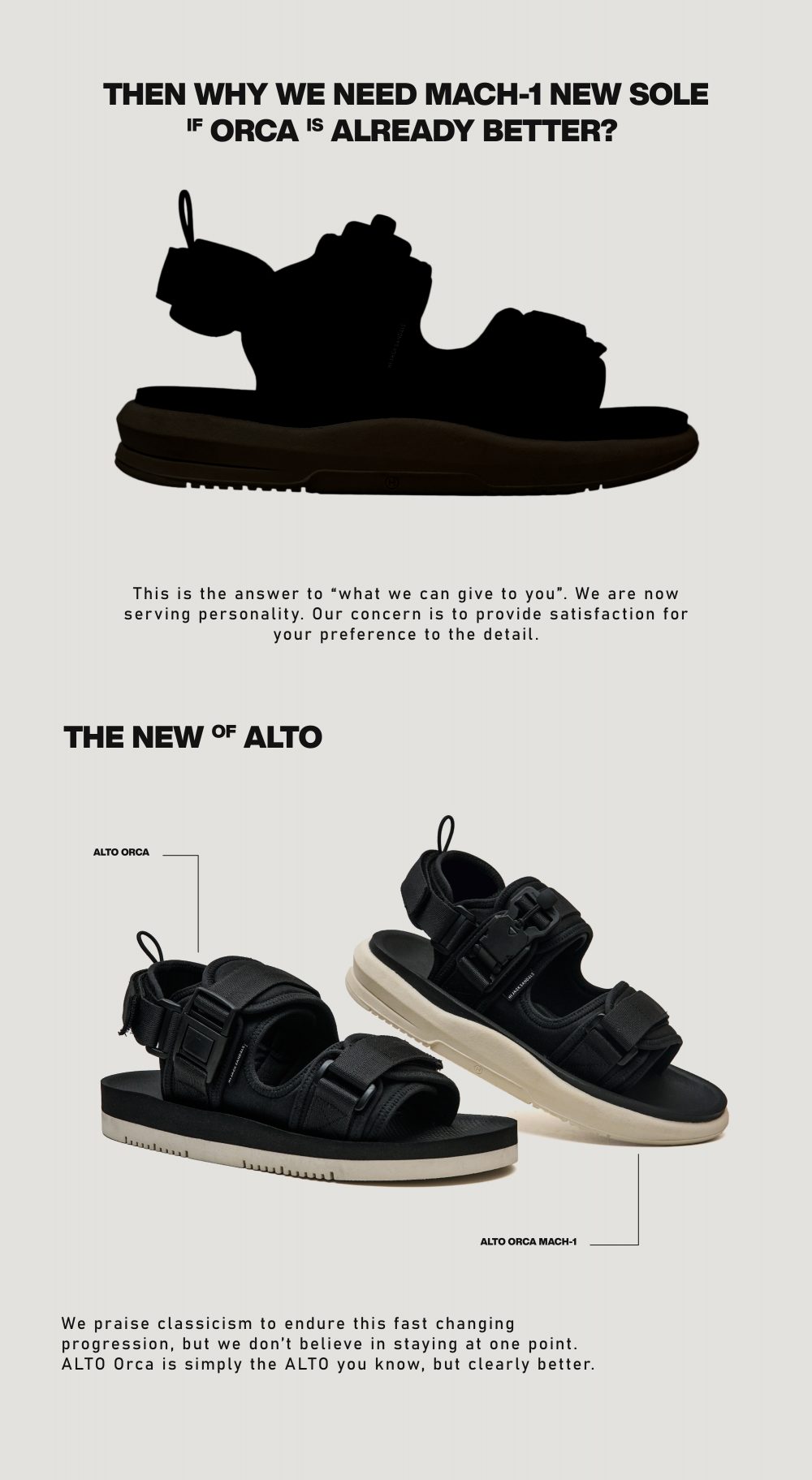 THE EVOLUTION OF ALTO - HIJACK SANDALS