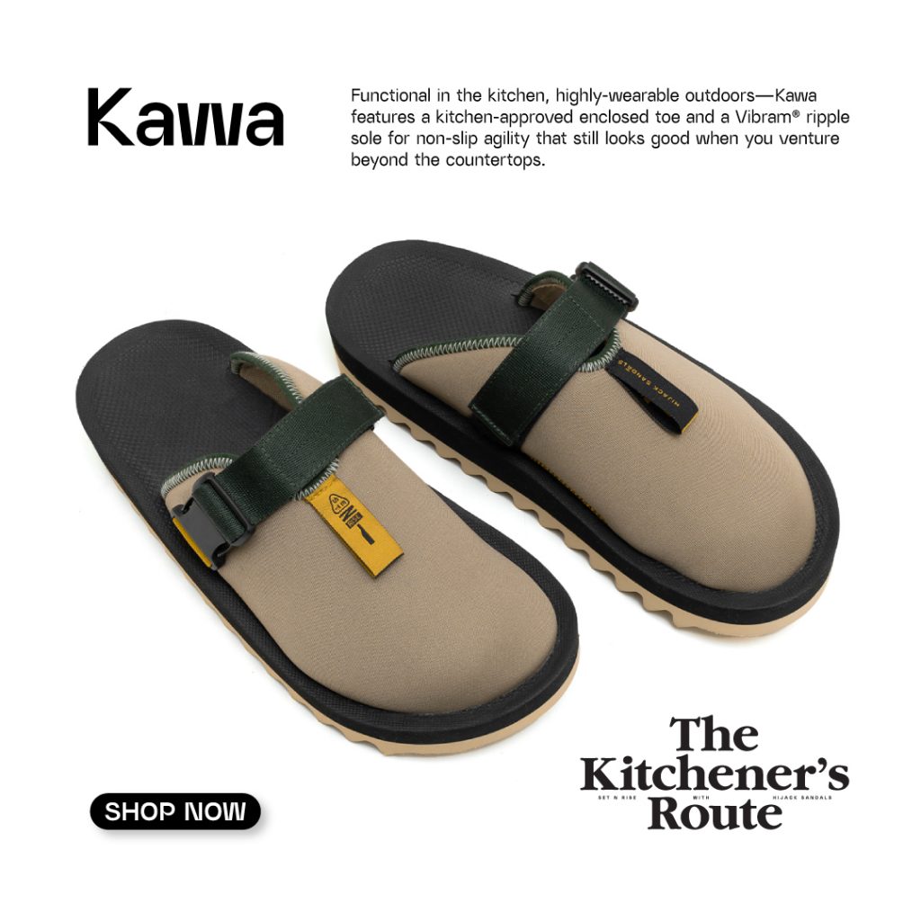 The Kitchener's Route - HIJACK SANDALS